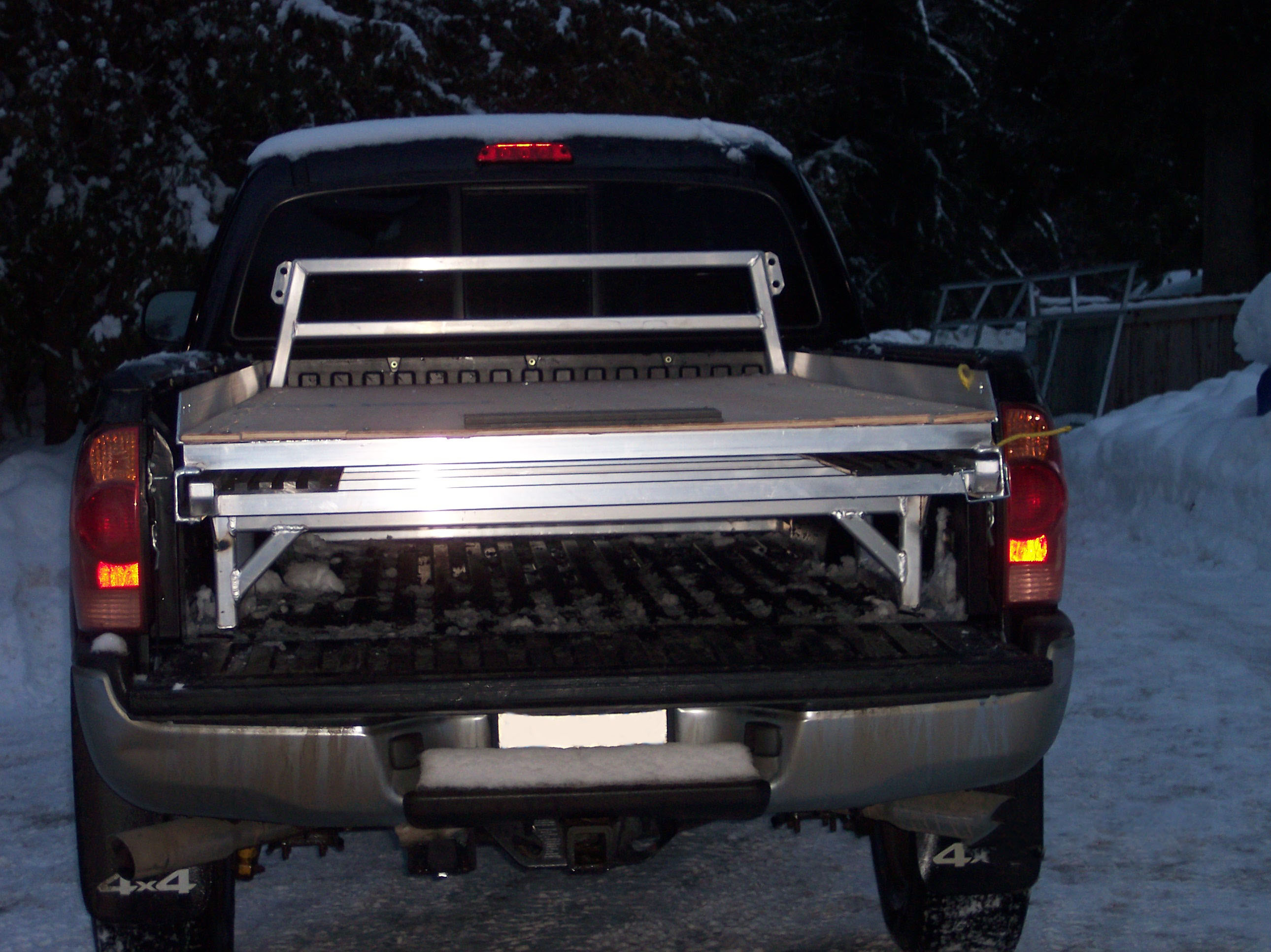 The Original Single Snowmobile Deck – Alfab Manufacturing Ltd.