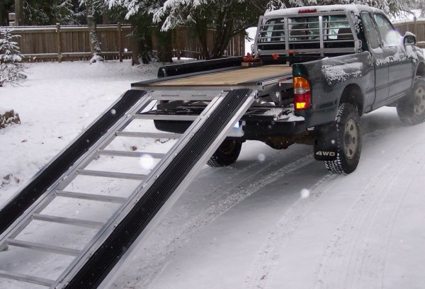 The Original Single Snowmobile Deck – Alfab Manufacturing Ltd.