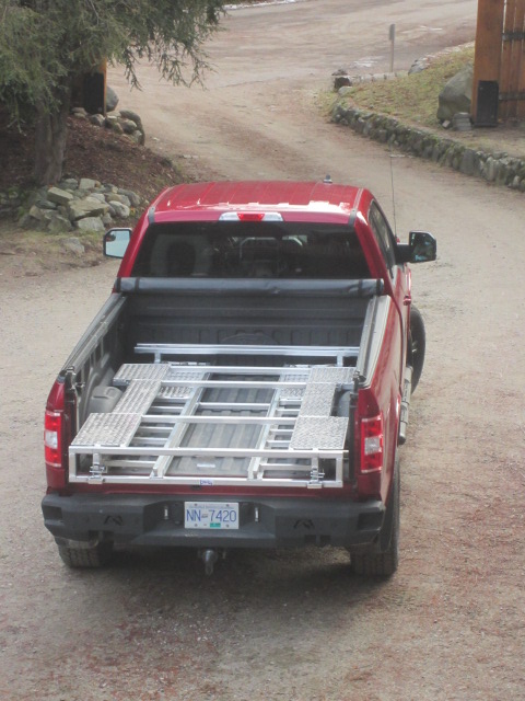 The Original Single Snowmobile Deck – Alfab Manufacturing Ltd.